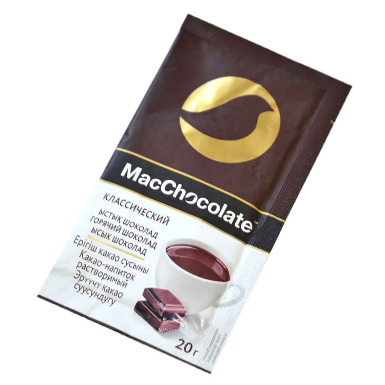 Шоколад горячий MacChocolate 20гр м/у